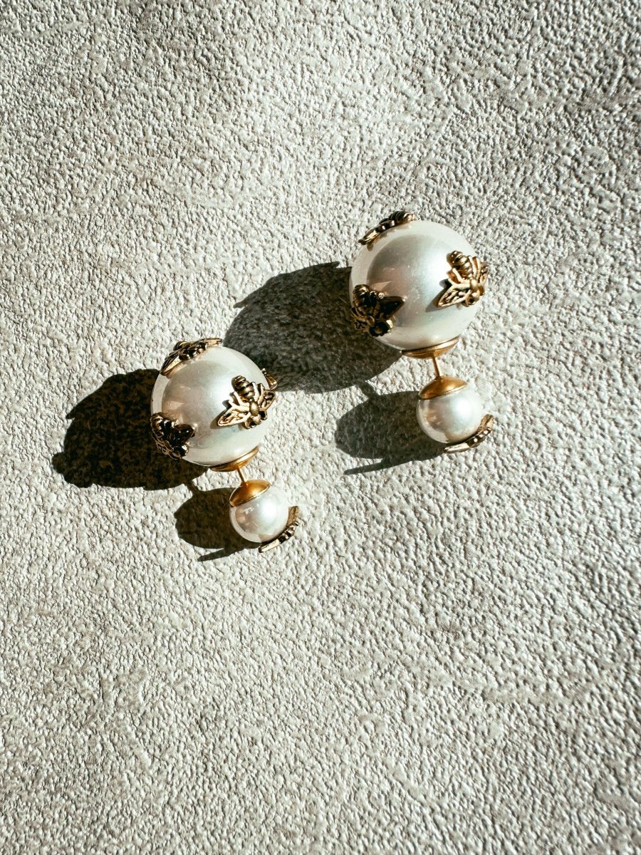 蜂さんパールピアス – おしゃれ花嫁様ブライダルアクセサリーの 蜂さんパールピアス – おしゃれ花嫁様ブライダルアクセサリーの